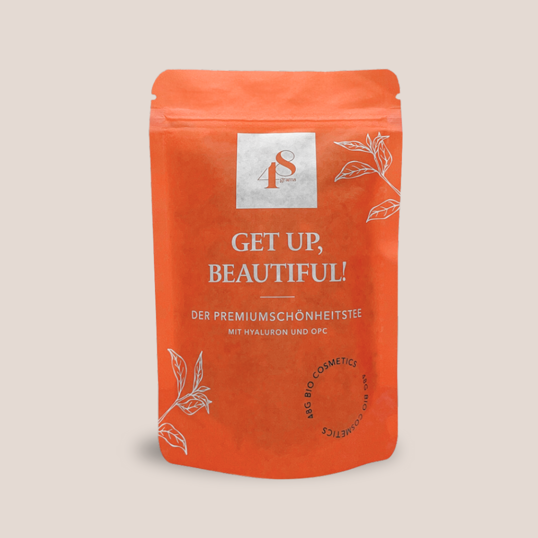 Get Up, Beautiful! Tee – 48grams bio cosmetics GmbH